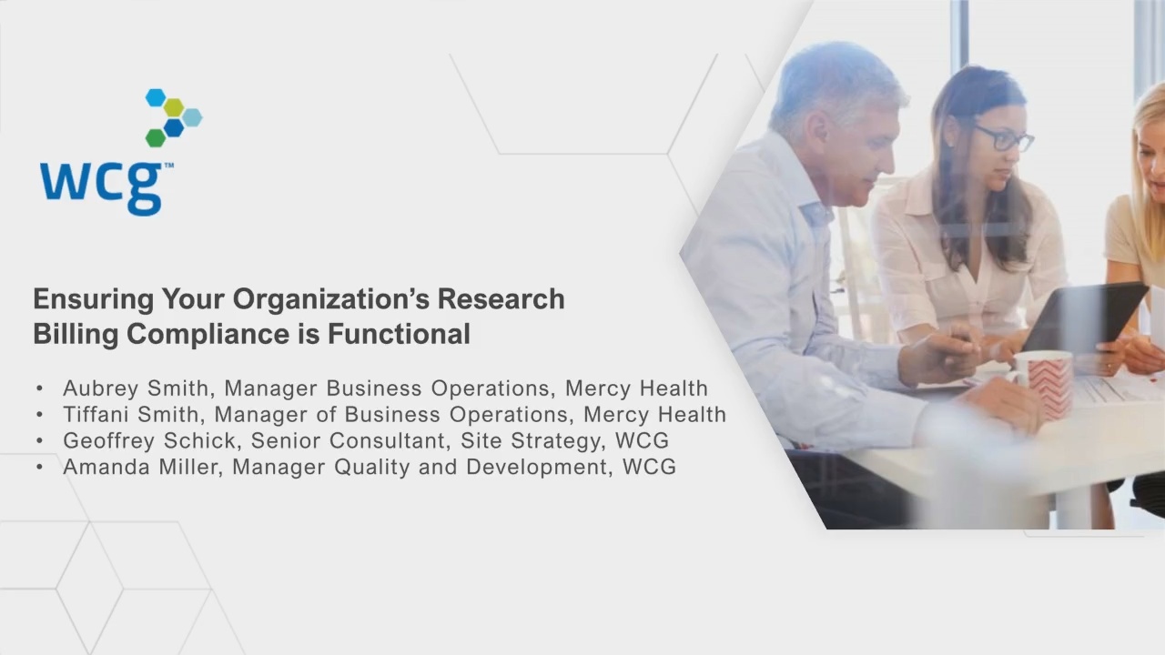 Ensuring Your Organization's Research Billing Compliance is Functional ...