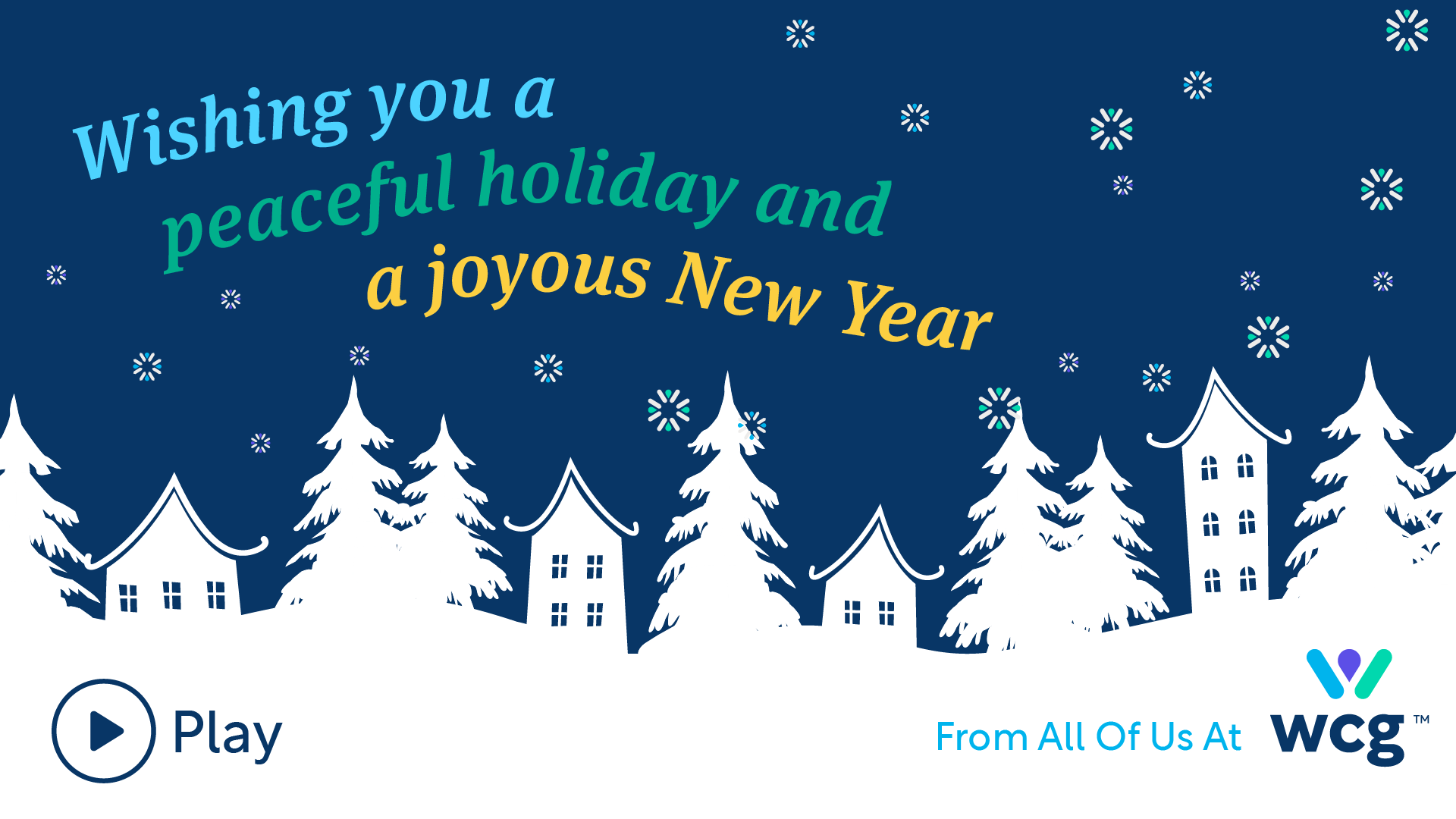 Holiday Greetings from Sam Srivastava, CEO | WCG